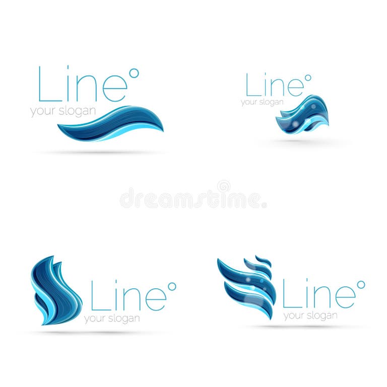 Wave Line Logo Stock Illustrations – 140,329 Wave Line Logo Stock ...