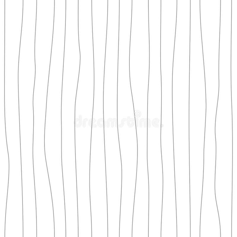 Abstract Wave Line Seamless Pattern. Vertical Curve or Stripes ...