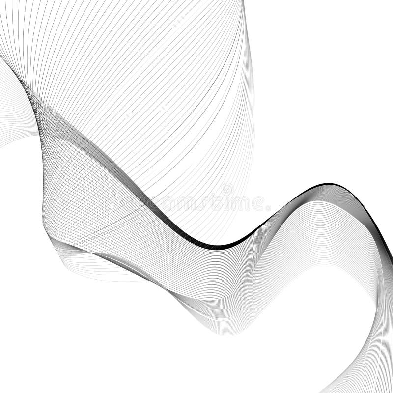 Wave lines stock vector. Illustration of curve, designs - 6490015