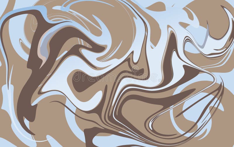 Abstract Wave Liquid Background Art. Fluid Painting Vector Stock Vector ...