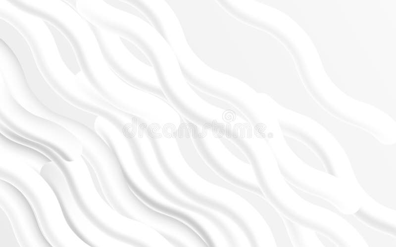 Abstract Wave Liquid Fluid Shape Background. Modern White Shape Stock ...