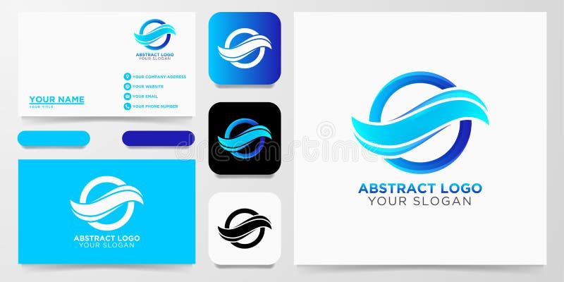 Abstract Wave Logo Design, Vector Illustration Stock Vector ...