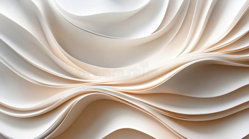 Abstract Wave Paper Texture Background Stock Illustration ...