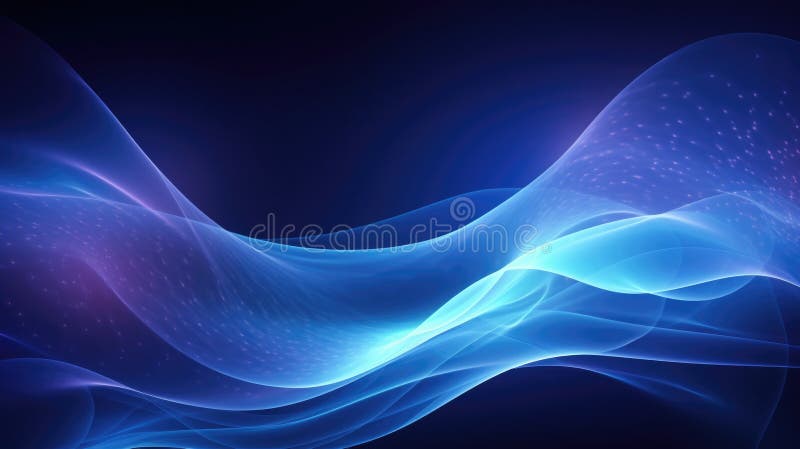 Abstract Wave Particle Design . Stock Illustration - Illustration of ...