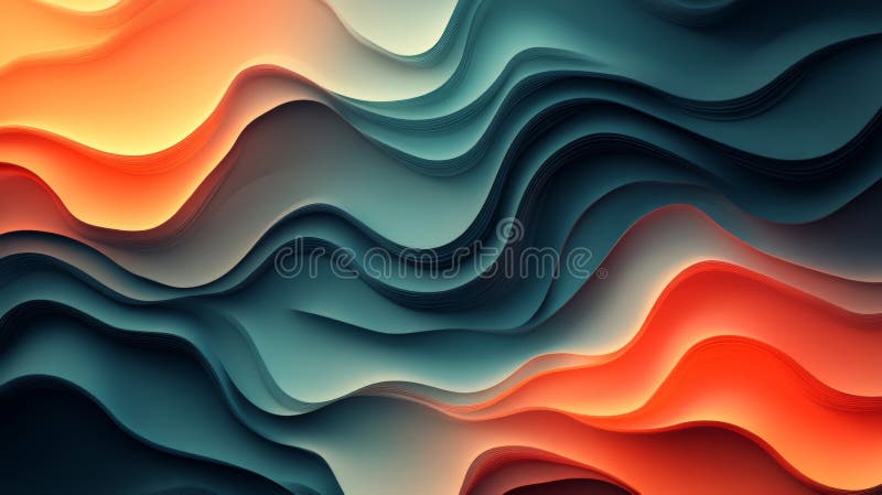 Abstract Wave Pattern Background Texture Stock Illustration ...