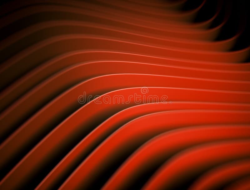 Abstract wave pattern 3D stock illustration. Illustration of aluminum ...