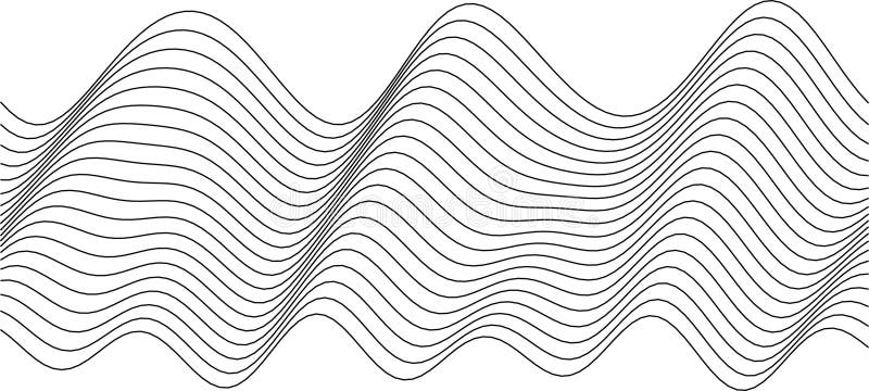 Abstract Wave Pattern Design for Creative Background or Decorative Use ...