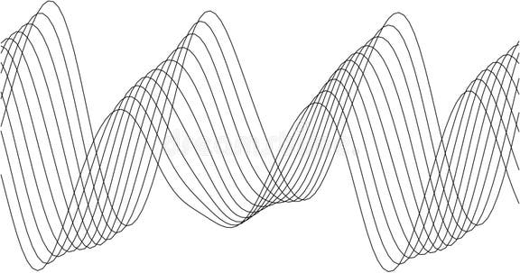 Abstract Wave Pattern Design for Creative Projects and Backgrounds ...