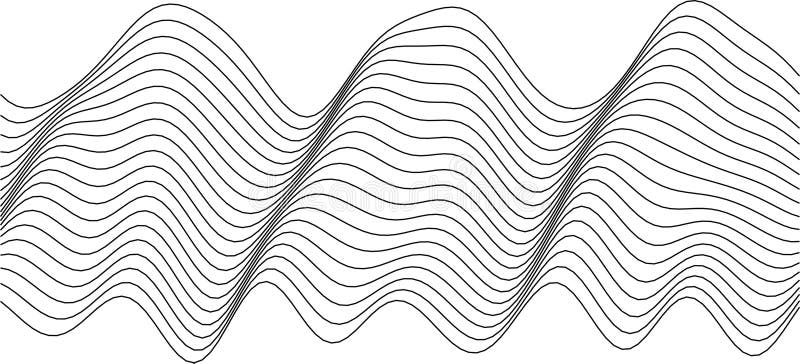 Abstract Wave Pattern Design Ideal for Modern Decor and Creative ...