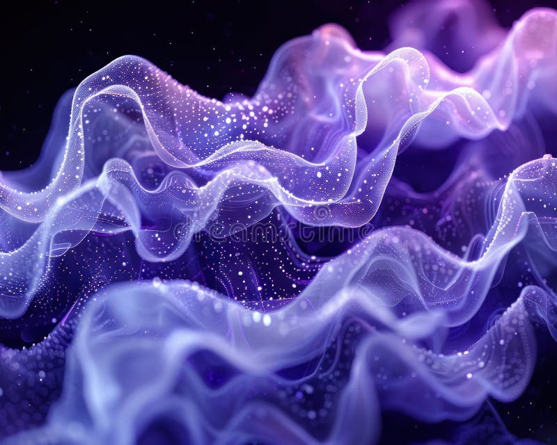 Abstract Wave Pattern, Illustrating Growth and Progress with a Creative ...