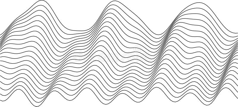 Abstract Wave Pattern for Modern Design Projects and Backgrounds Stock ...