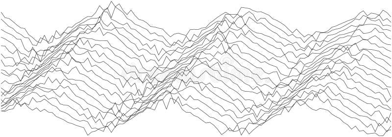 Abstract Wave Pattern for Modern Design Projects and Digital Art ...