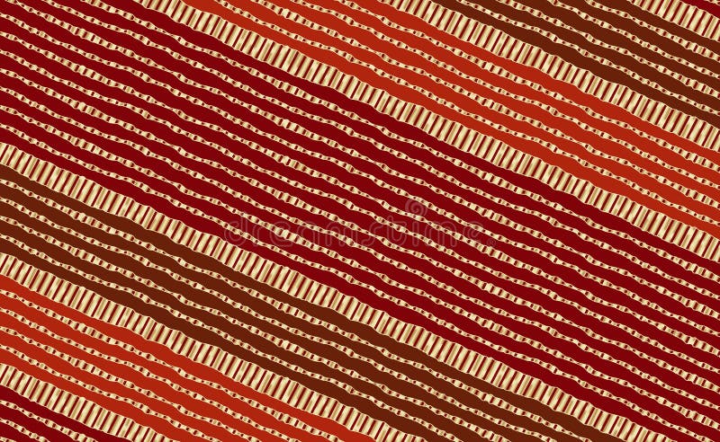 Abstract Wave Pattern Red Background Stock Illustration - Illustration ...