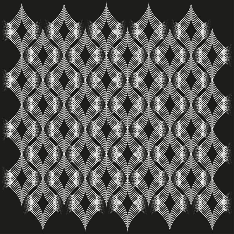 Abstract Wave Pattern. Vertical Repeating Lines. Modern Geometric ...