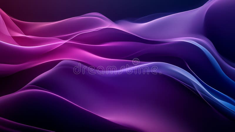 Abstract Wave Pattern in Vibrant Colors, Digital Art Concept Stock ...