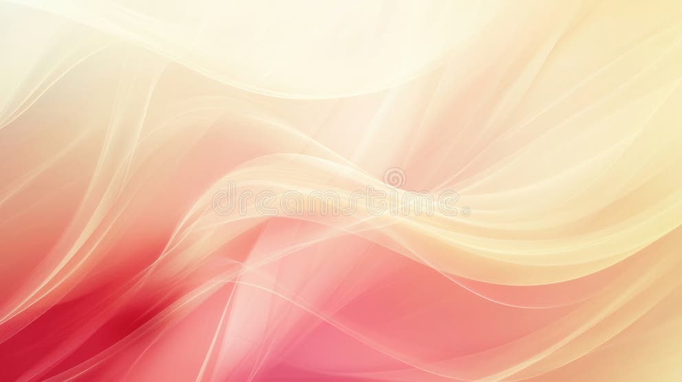 Abstract Wave Patterns in Soft Pastel Colors Stock Photo - Image of ...