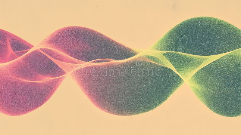 Abstract Wave Patterns in Vibrant Colors, Illustrating Fluidity and ...