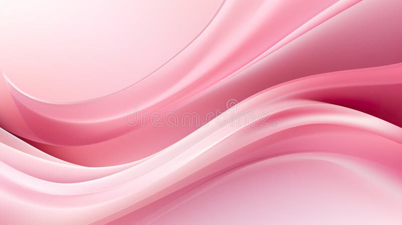 Abstract Wave Pink Background, Textured Smooth Pattern, Generative AI ...