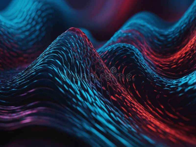 Abstract Wave Shiny Moving Wave Design Element Modern Purple Blue ...