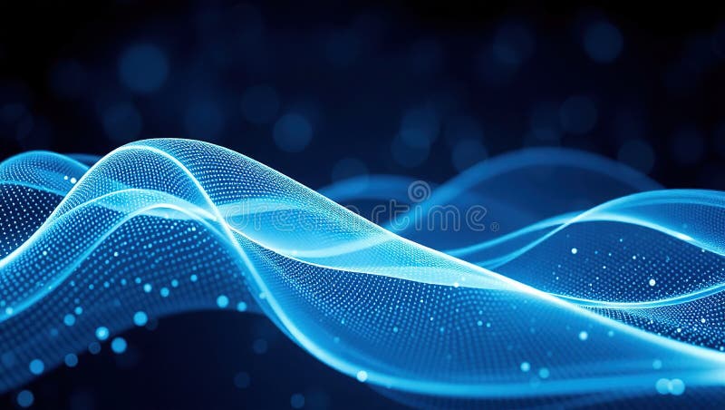 Abstract Wave Structure a Scientific Background Design for Research ...