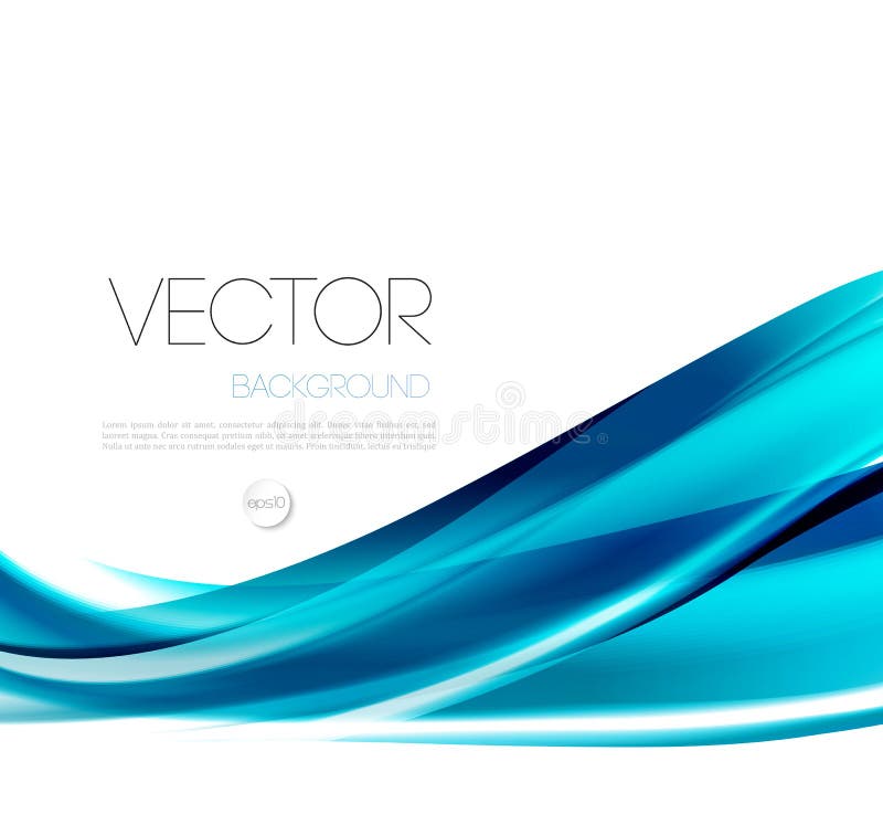 Abstract Wave Template Background Brochure Design Stock Vector ...