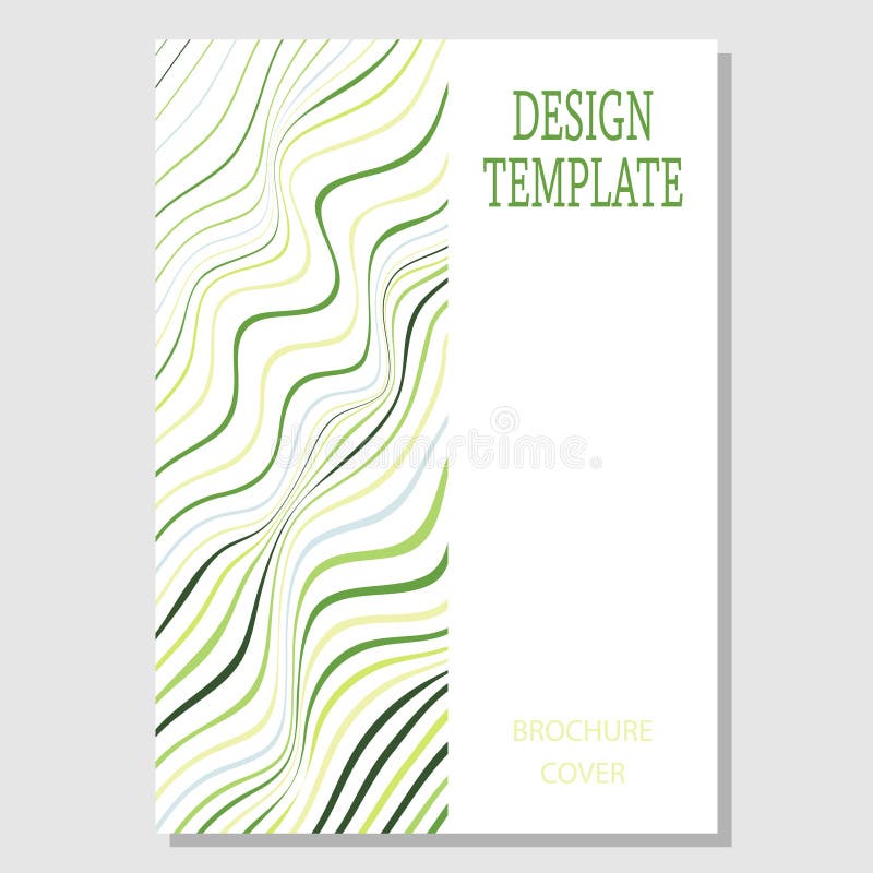 Abstract Wave. Template for Creative Ideas for the Design of Title ...