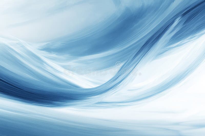 Abstract Wave Texture, Bold Swirling Blue and White Patterns Mimicking ...