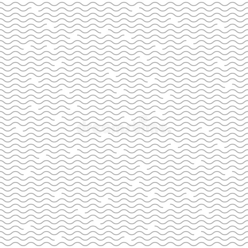 Abstract Wave Texture or Curly Linear Pattern Stock Vector ...