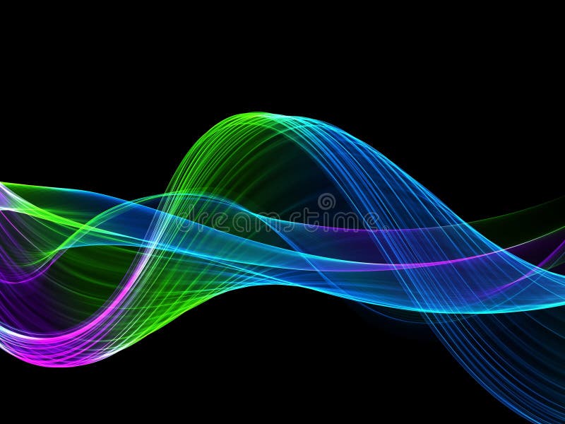 Abstract Wave Wallpaper Background Stock Image - Image of elegant ...