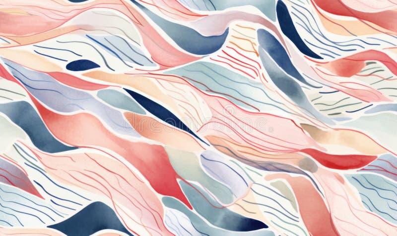 Abstract Wave Wallpaper. Creative Liquid Banner Stock Image - Image of ...