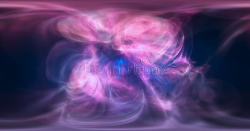 Abstract Waves of Iridescent Glowing Energy Magical Cosmic Galactic ...