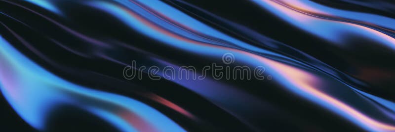 Abstract Waves of Iridescent Light with Diagonal Texture for Modern ...