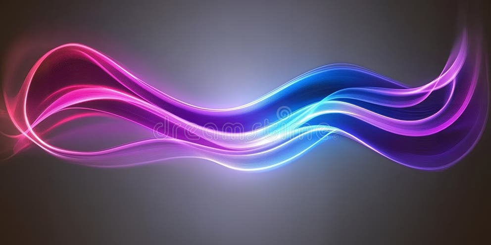 Abstract waves of light stock illustration. Illustration of graphic ...