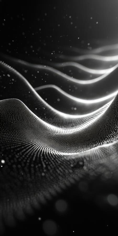 Abstract Waves of Light and Shadow Creating Dynamic Textures for Mobile ...