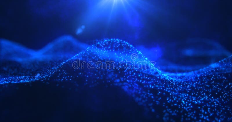 Abstract Waves from Particles and Dots of Energetic Magic with the ...