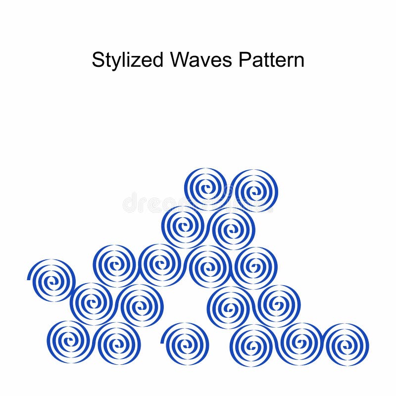 Abstract Waves Pattern in Vector. Logo Design Stock Vector ...