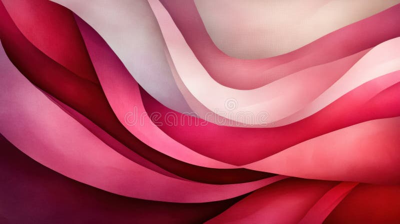 Abstract Waves Shades Red Pink Create Dynamic Visual Flow Stock Photos - Free & Royalty-Free ...
