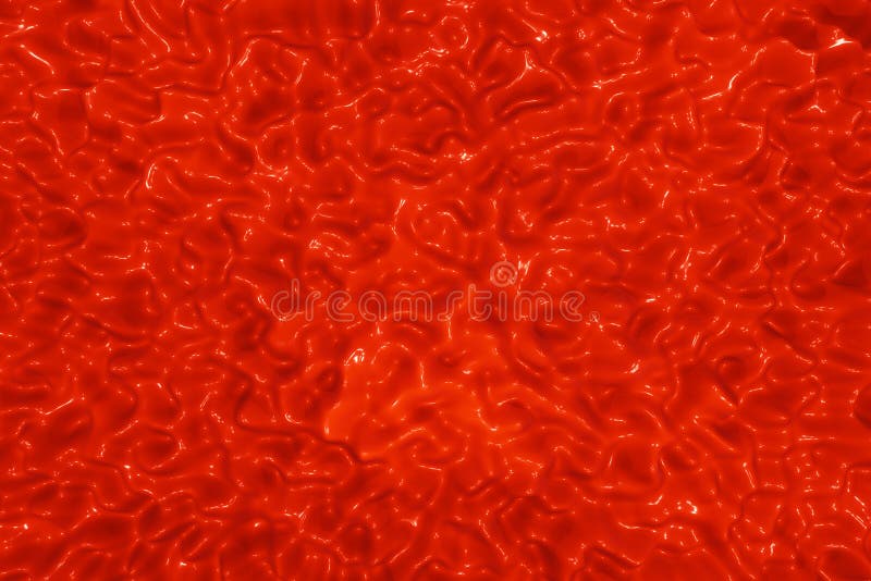 Abstract Waves Red Liquid Blood Cell Background 3D Rendering Stock ...