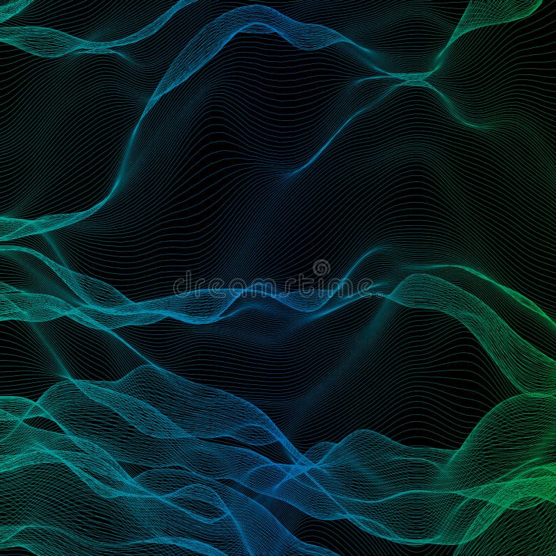 Abstract Waves - - Vector Illustration Stock Vector - Illustration of ...