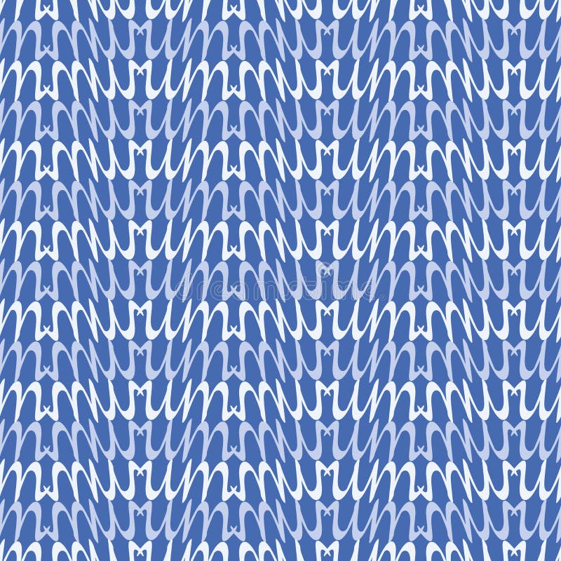 Abstract Waves Vector Repeat Pattern Stock Vector - Illustration of ...
