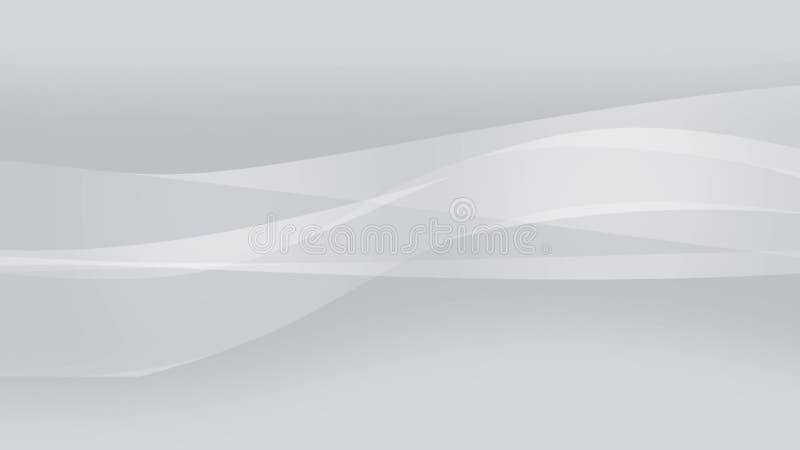 Abstract Waves White Background. Loop Motion Stock Footage - Video of ...