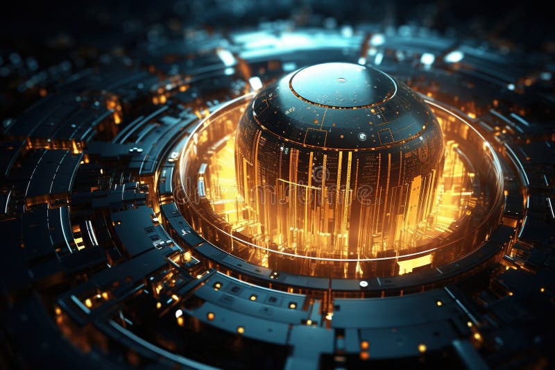 Abstract Waving Particle Technology Background Design Dots Flow ...