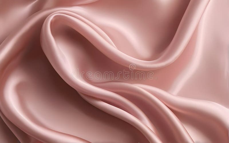 Abstract Waving Silk Material Closeup Stock Image - Image of elegance ...