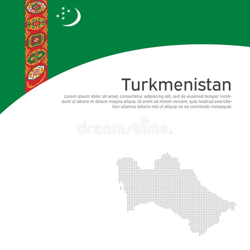 Waving Turkmenistan Stock Illustrations 993 Waving Turkmenistan Stock