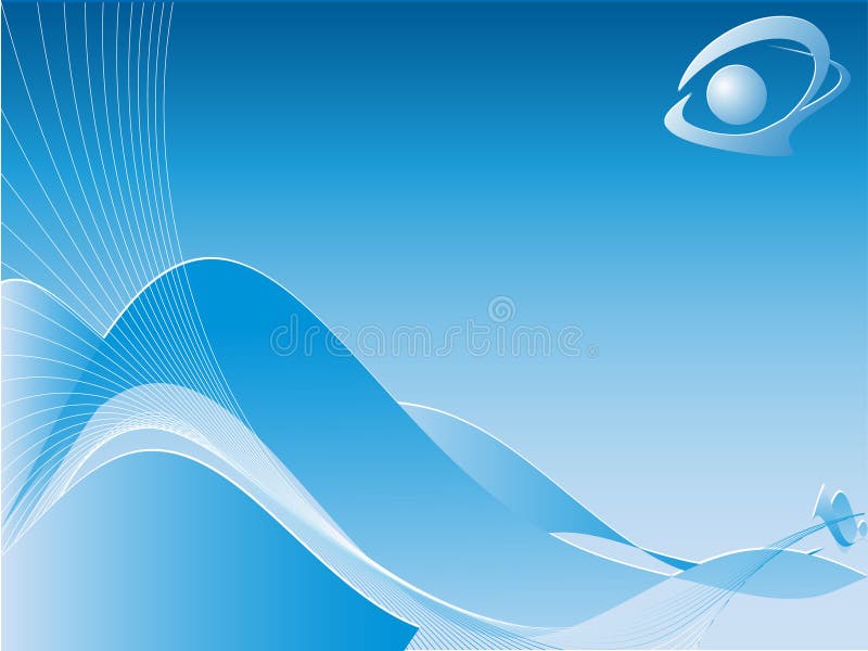 Abstract Wavy Backdrop Picture. Image: 6258667