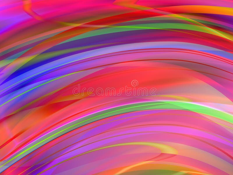 Abstract Wavy Background Picture. Image: 4196312