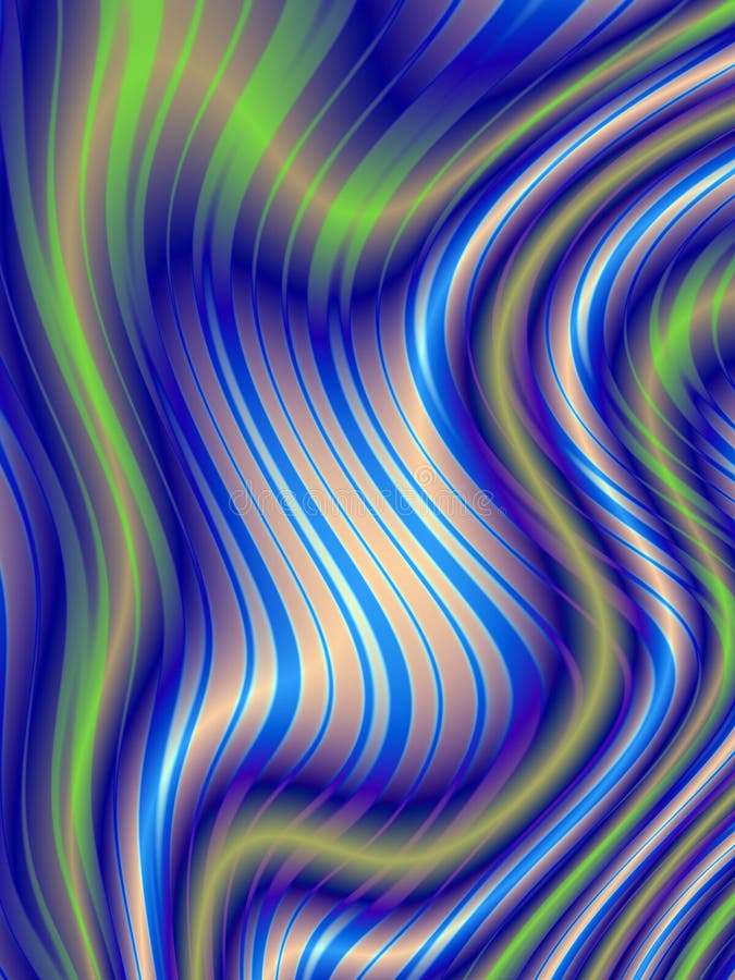 Abstract Wavy Background Picture. Image: 4196401