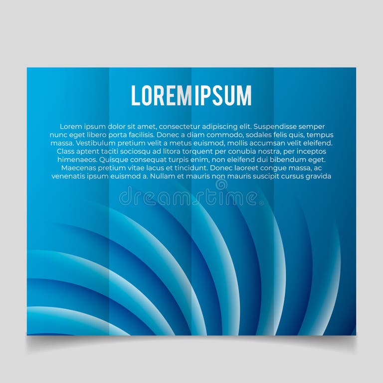 Abstract Wavy Background. Booklet Layout Template. Modern Technology ...