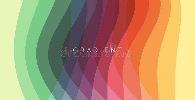 Abstract Wavy Background with Dynamic Effect. Modern Screen Design for ...