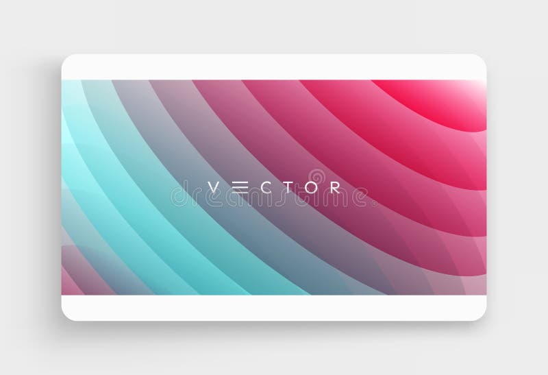 Abstract Wavy Background with Dynamic Effect. Modern Screen Design for ...